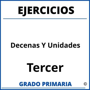 Ejercicios De Centenas Decenas Y Unidades Para Tercer Grado