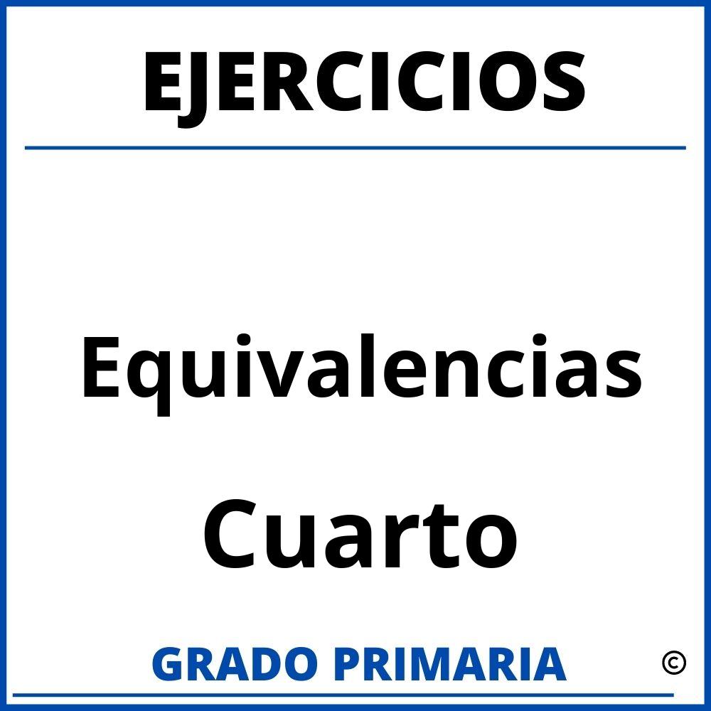 Ejercicios De Equivalencias Para Quinto Grado