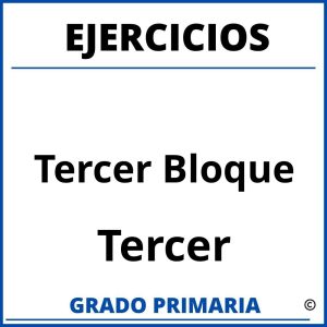 Ejercicios De Ortografia De Tercer Grado